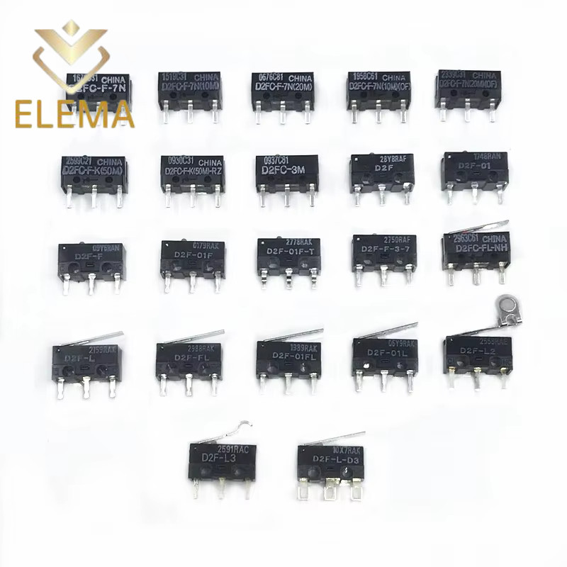 เมาส์เดิม Micro switch D2F-01L D2F D2F-L D2F-F D2F-01F D2F-01 D2F-01FL ...