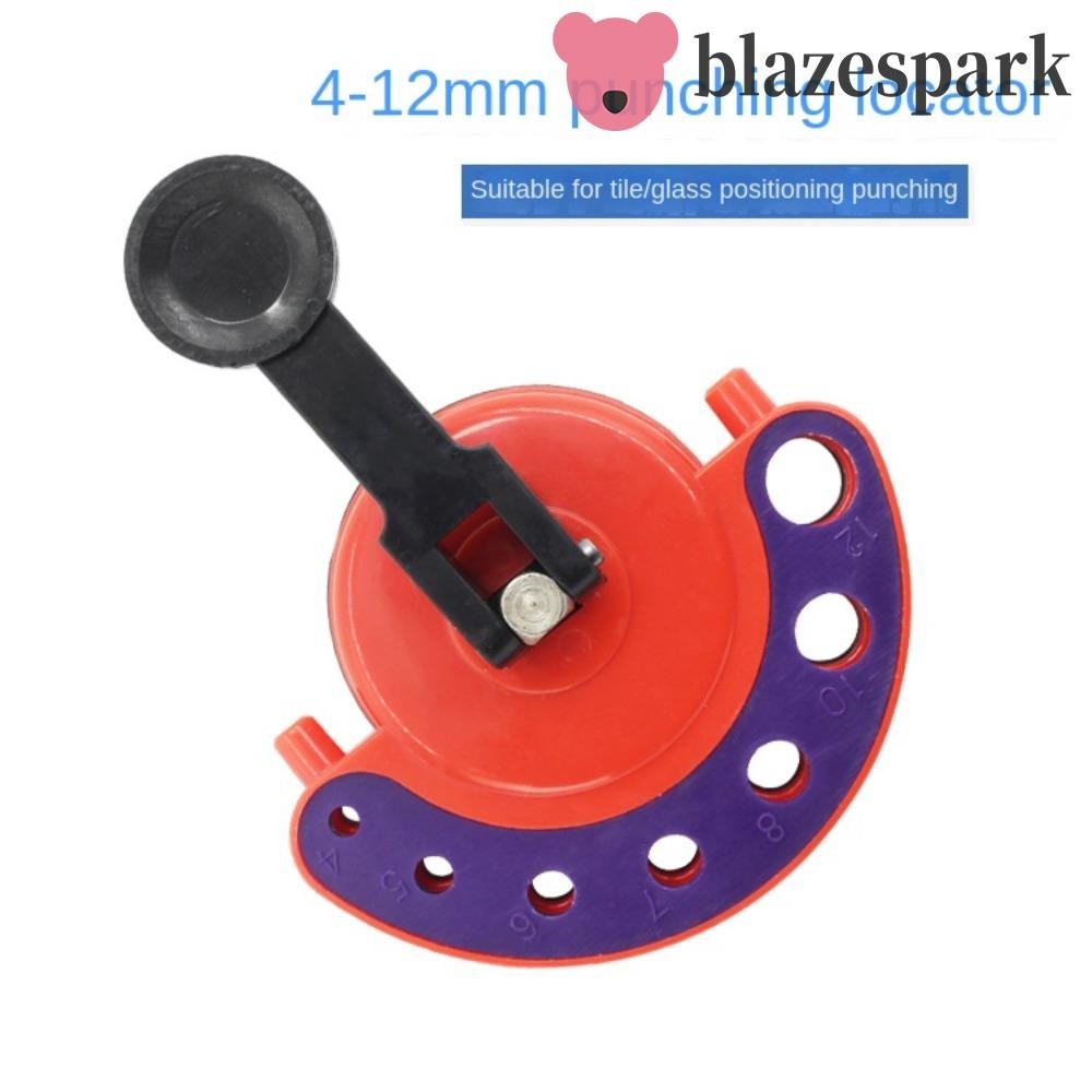 Blazespark แก้วเปิด Locator 4-12 มม.1PC Saw Core เจาะบิตเครื่องมือก่อสร้างกระเบื้องเพชร Sucker ...