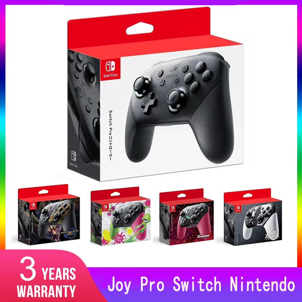 จอย Pro สวิตซ์ คอนโทรลเลอร์ จอยสติ๊ก เกมคอนโซล Nintendo Switch Pro Game Controller Joystick ...