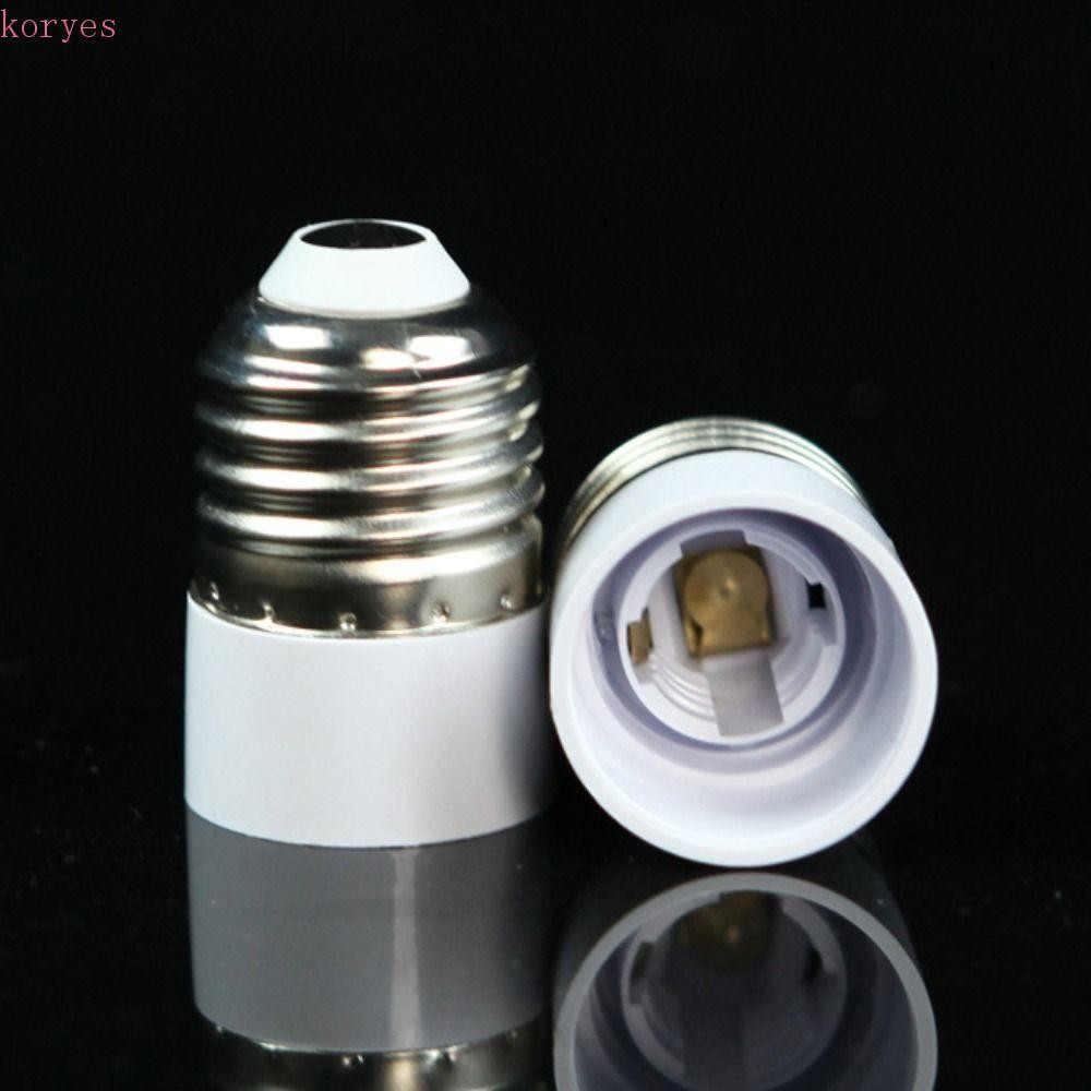 KORYES ฐานโคมไฟ, E27 ชาย E14 B22 GU10 E40 หญิงหลายรุ่นผู้ถือโคมไฟ Converter,หลอดไฟขยายอะแดปเตอร์ ...