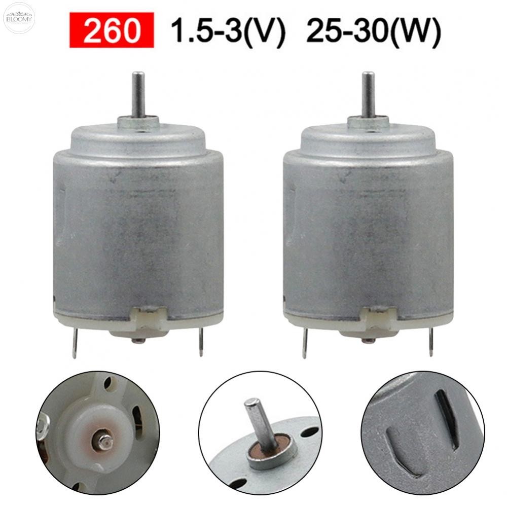 [จัดส่งรวดเร็ว] Mini 260 Motor DC 1.5-3V เครื่องมือเครื่องจักรไฟฟ้าพัด ...