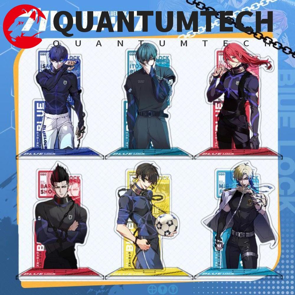 QUANTUMTECH Blue Lock รุ่นขาตั้งอะคริลิค, Lsagi Animation Peripheral Blue Lock Action Figure ของ ...