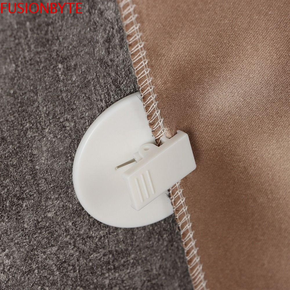 Fusionbyte ผ้าม่านคลิปไม่มีรอยต่อปฏิบัติ 1 ชิ้นกาวตนเองคงที่ตกแต่งบ้านที่มีประสิทธิภาพรอบจระเข้ ...