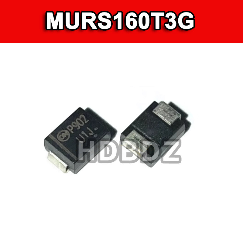 10~20pcs MURS160T3G U1J SMB 1A 600V Quick Recovery Diode IC SMD ...