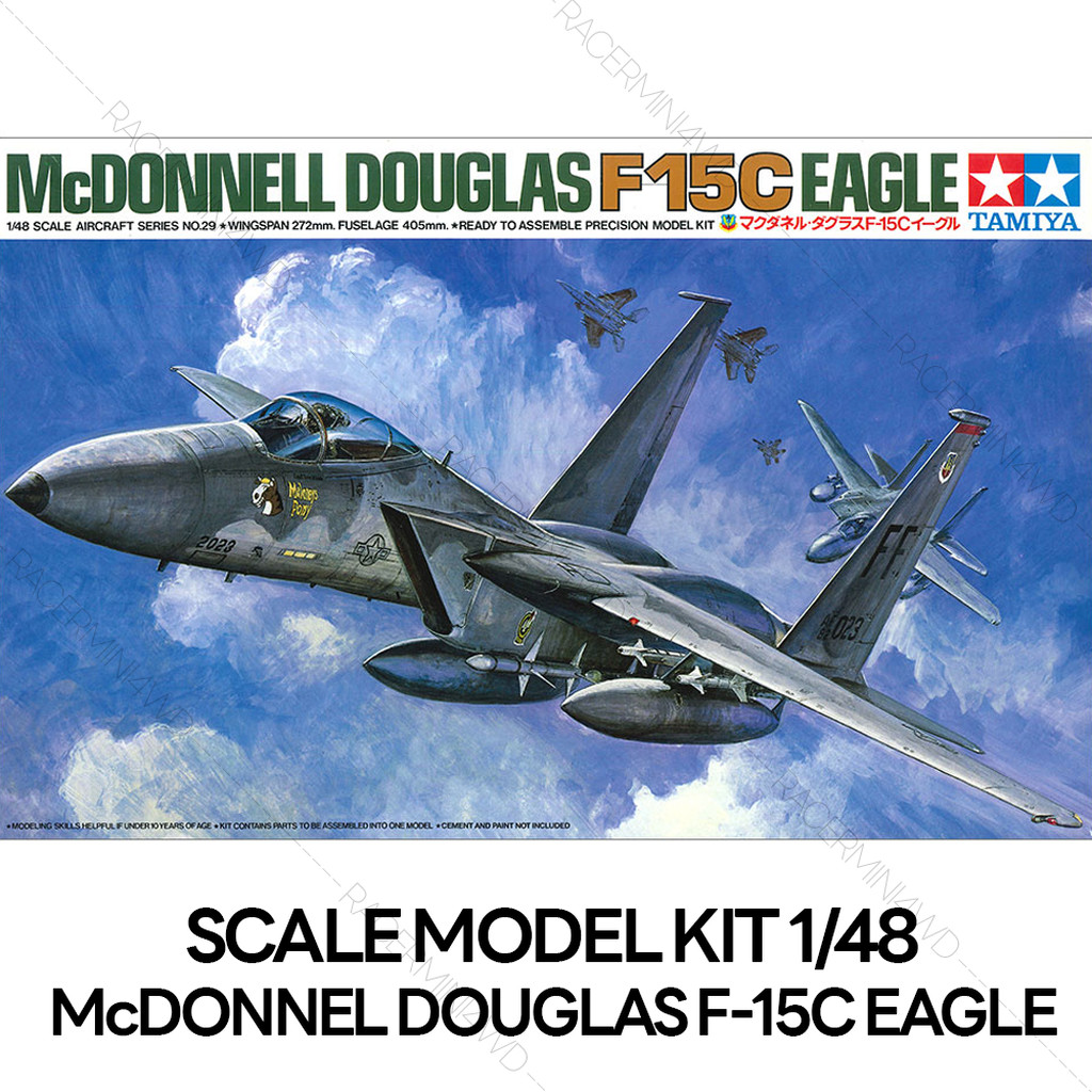 TAMIYA 1/48 McDonnel Douglas F-15C Eagle 61029 | Shopee Thailand