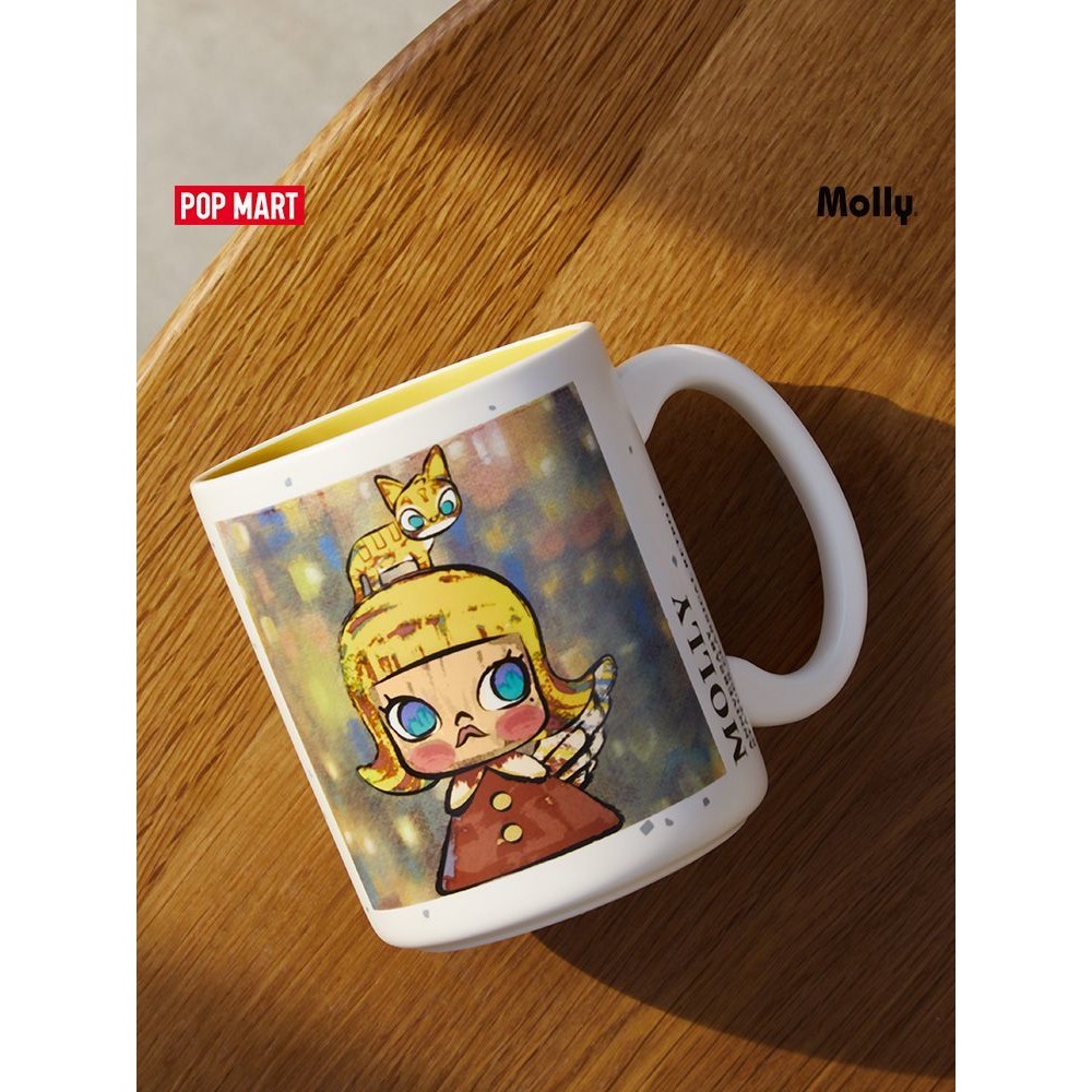 POPMART MOLLY Anniversary Sculpture Classic Returns 2 Series Mugs แก้ว ...