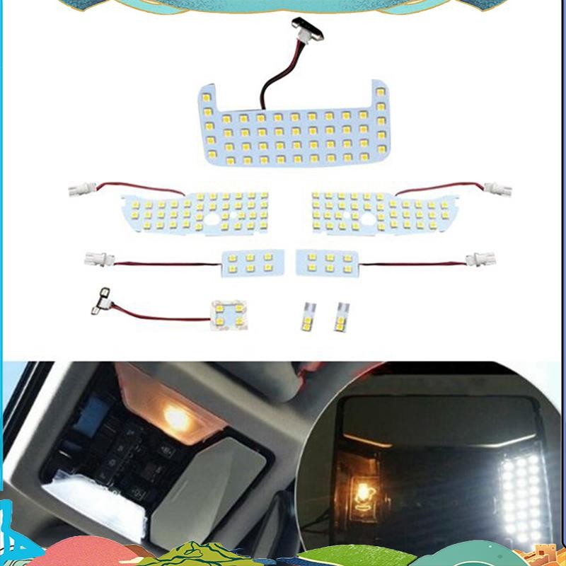 Super 8 ชิ้นสําหรับ Prius 30 40 Series LED โคมไฟห้องอ่านหนังสือไฟตกแต่ง ...