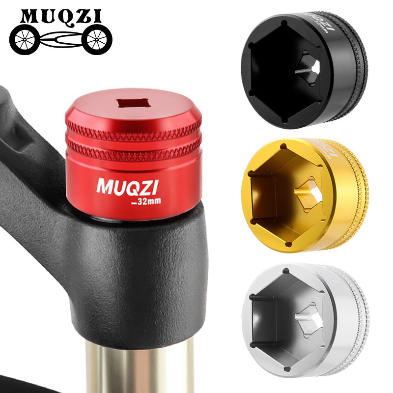 Muqzi 26 28 32 มม.ส้อม Top Cap Socket เครื่องมือสําหรับส้อม Suspension 36 38 40 Top Cap ประแจ ...
