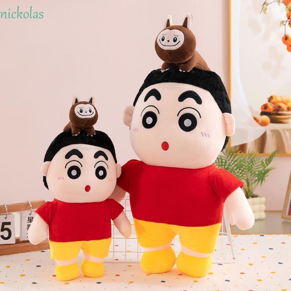 Nickolas Labubu Crayon Shin Chan ตุ๊กตาตุ๊กตานุ่ม Labubu Crayon Shin ...