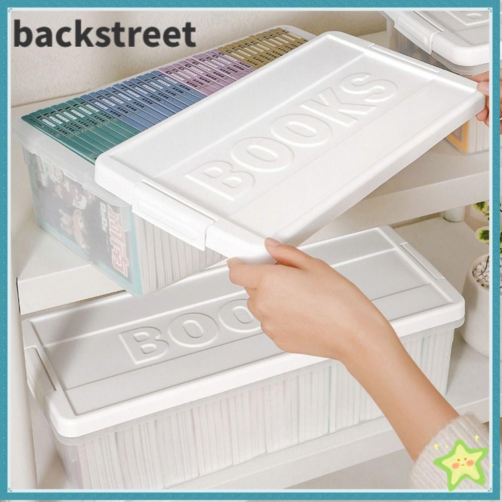 Backstage Book Document Storage Box, มีฝาปิด กล่องเก็บซีดีกันฝุ่น, ความ ...
