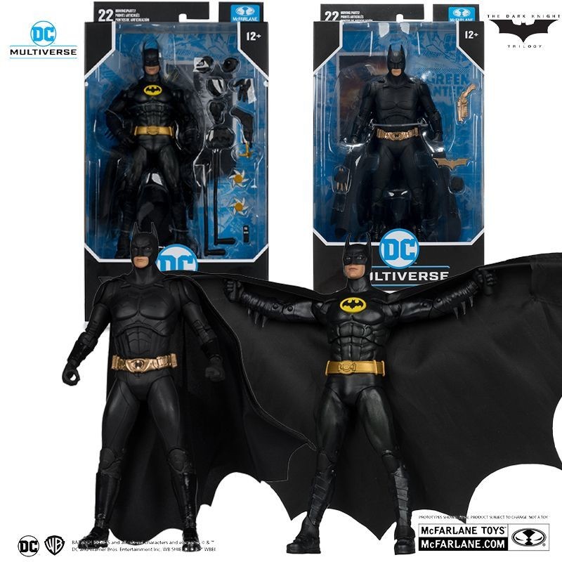 [Btf] McFarlane DC Series Bell Batman Keaton Batman 7นิ้วเคลื่อนย้ายได้ ...