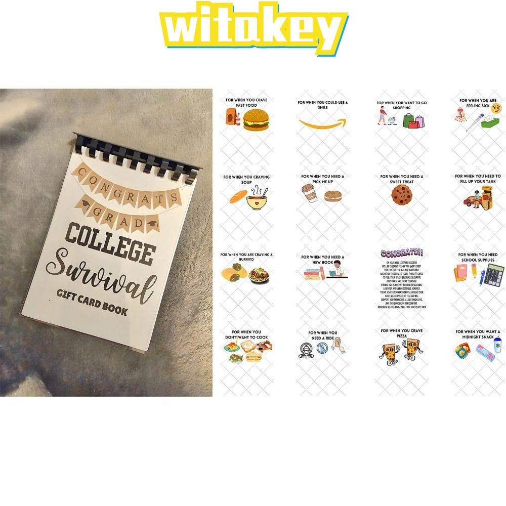 หนังสือการ์ดของขวัญวิทยาลัย WITAKEY, กระดาษของขวัญวันเกิด หนังสือเล่มเล็กการ์ดของขวัญนักเรียน ...