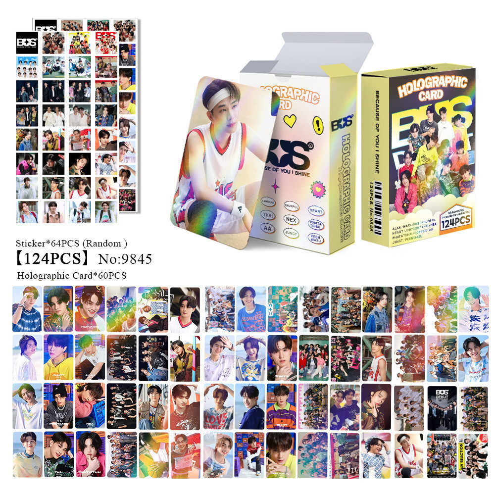 30/92/124ชิ้น Sunsu Bus Photocards 2024 การ์ดวงบัส สติ๊กเกอร์ bus lomo ...