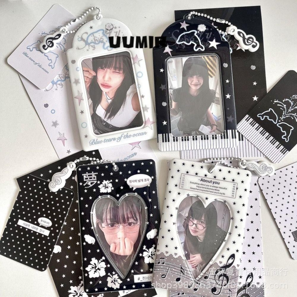 UUMIR กรอบรูปไอดอล, Mini PVC Kpop Photocard Holder,แฟชั่น Y2K สไตล์ ...