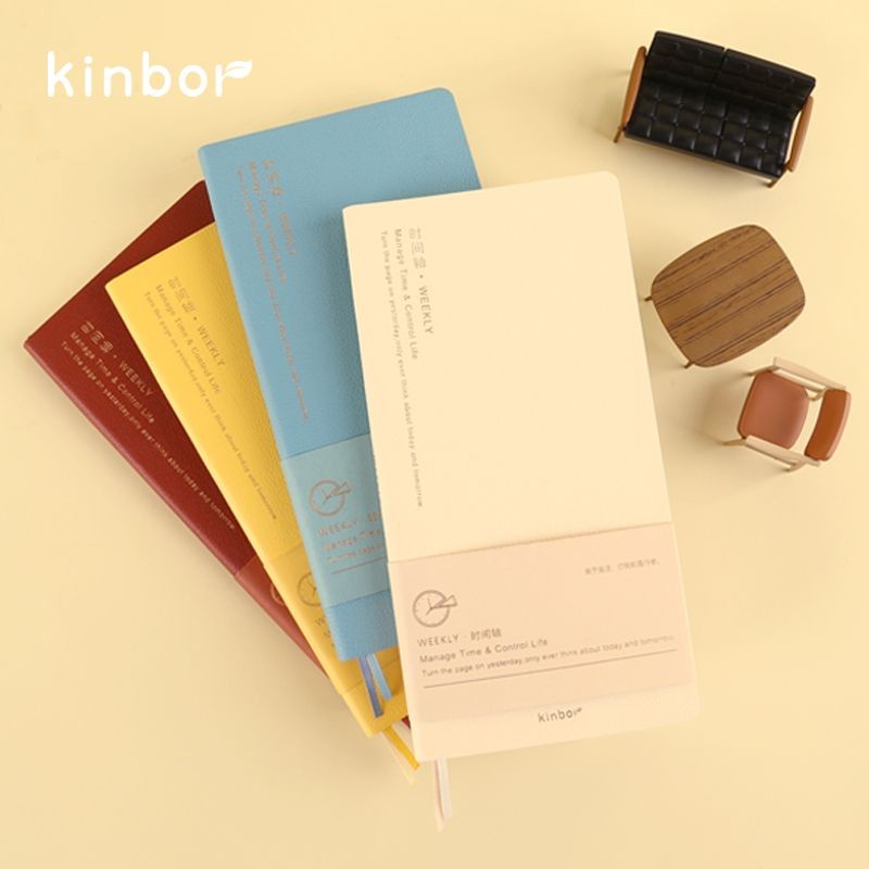 Self-Filling Time kinbor Timeline Weekly Plan สัปดาห์หนังสือ todolist ...