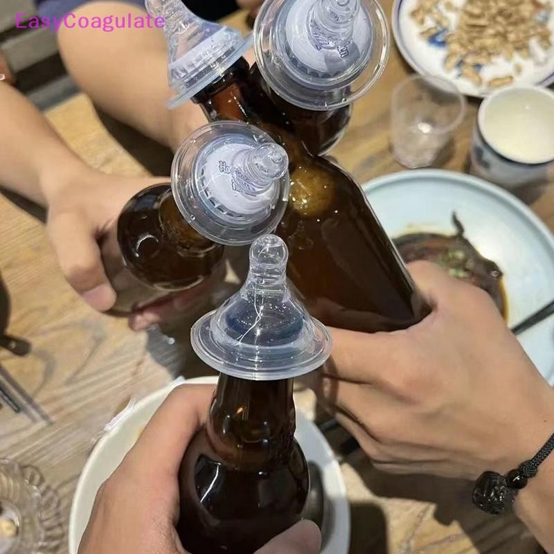 Eas 5/10 ชิ้นตลกเบียร์ Party Pacifier หลอด Bachelorette Party เจ้าสาว ...