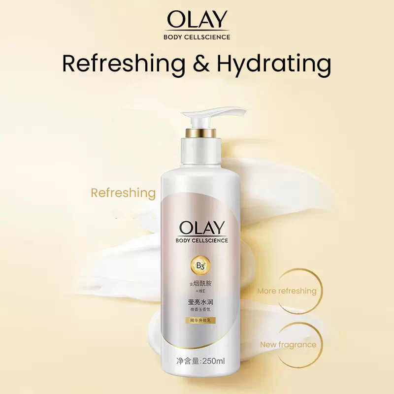 OLAY body cellscience Essence 340ml Body Emulsion Nicotinamide Hand ...
