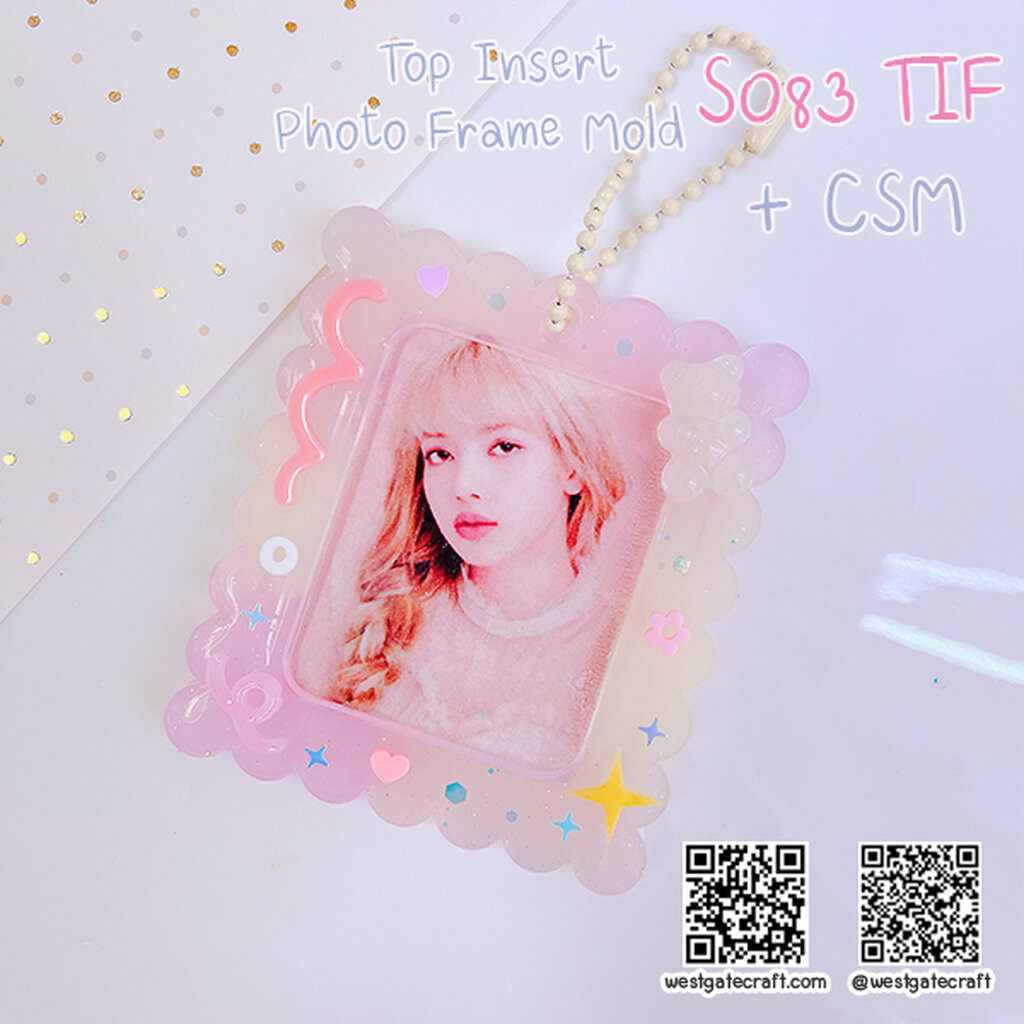 แม่พิมพ์เรซิ่น S083 TIF Top Insert Photo Frame Mold + CSM | Shopee Thailand