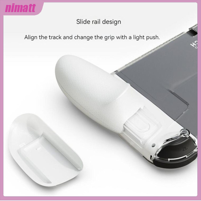 Ni Ergonomic Grip Case ฝาครอบป้องกันเข้ากันได้สําหรับ Skull Co ...