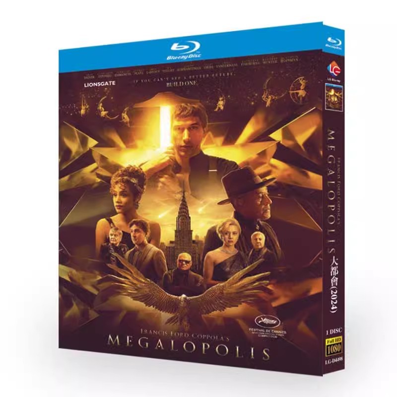 Blu-ray Disc American Movie Caesar Film / Megalopolis (2024) 1BD G029 ...