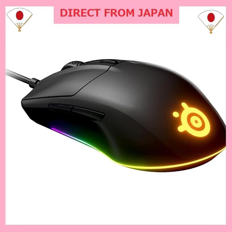 SteelSeries USB Gaming Mouse Wired Lightweight Low Latency Mechanical ...