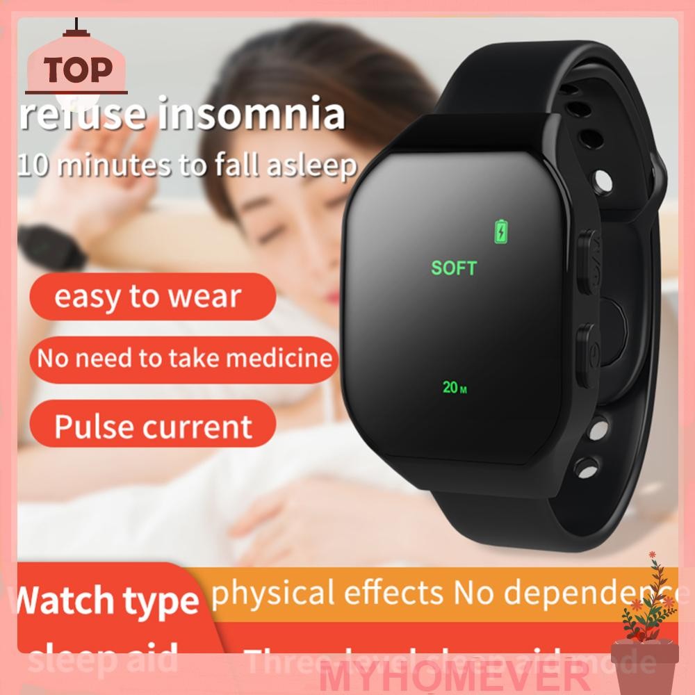 Sleep Aid Watch Microcurrent Pulse Anti-ความวิตกกังวลนอนไม่หลับ ...