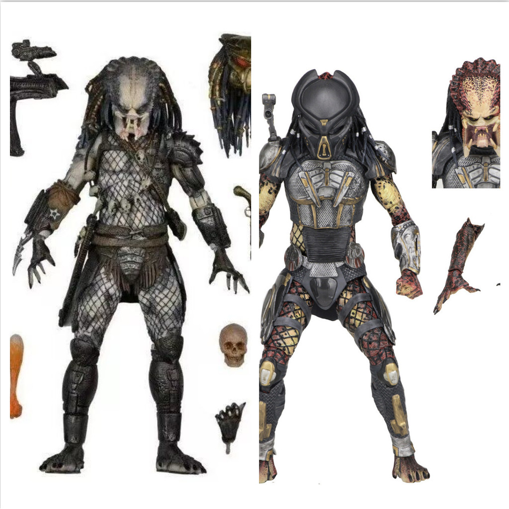NECA 7 นิ้ว Predator 2018 ผู้นําภาพยนตร์ Greyback Elder Poseable Action Figure รุ่น | Shopee ...