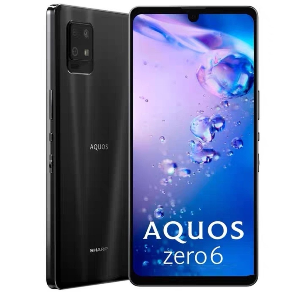 [Used] Sharp AQUOS zero6ชิปเซ็ต Qualcomm Snapdragon 750g 240Hz รีเฟรชหน่วยความจำ8GB 128GB ...