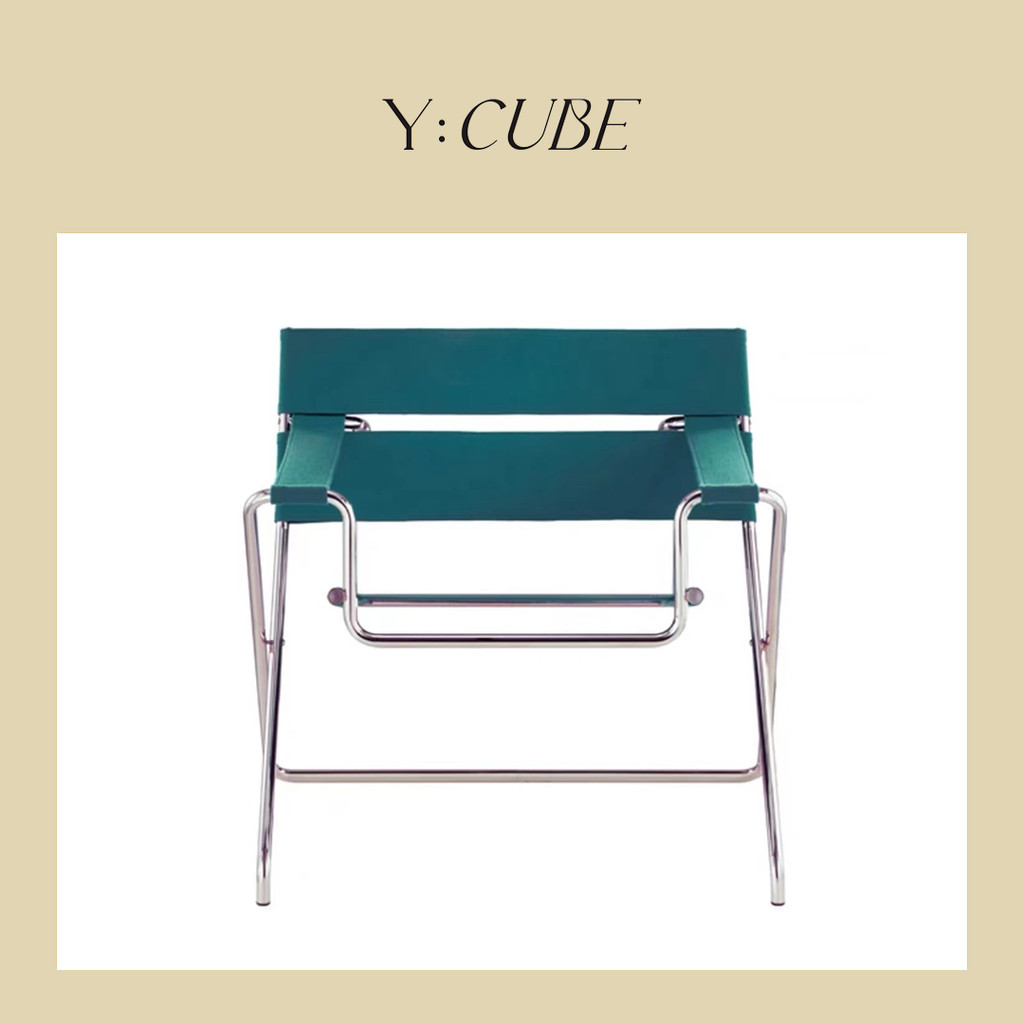 เก้าอี้พักผ่อน Wassily แบบพับได้ Y:CUBE จากเยอรมัน Tecta D4 Bauhaus ...