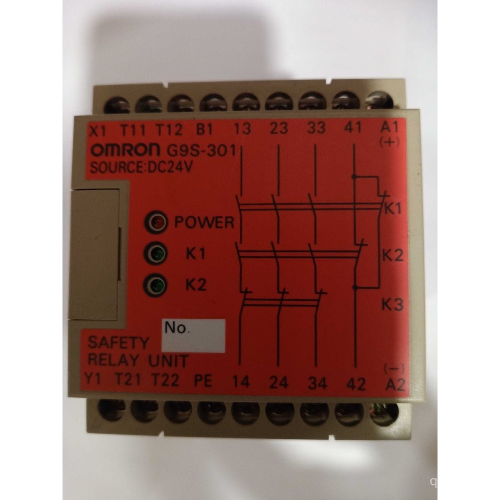 รีเลย์ความปลอดภัย Omron รุ่น G9S-301 G9S301 DC24V AC24V | Shopee Thailand