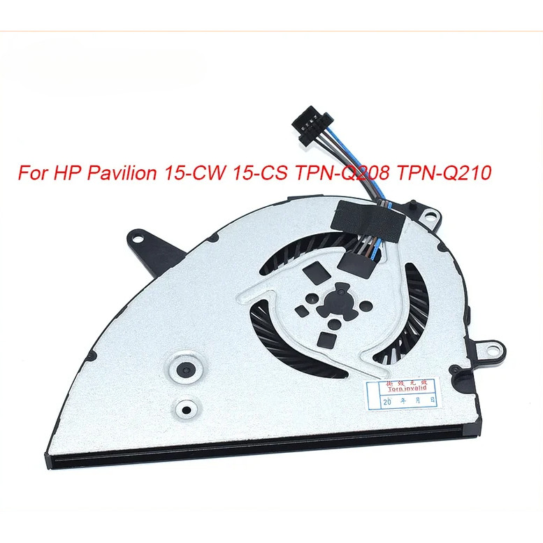 ใหม่แล็ปท็อป CPU พัดลมระบายความร้อนสําหรับ HP Pavilion 15-CW 15-CS TPN-Q208 TPN-Q210 L25584-001 ...