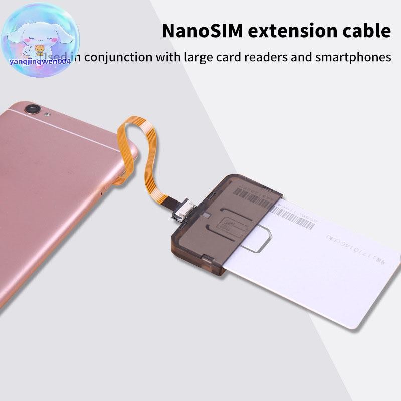 YANGWEN Nano 4FF ซิมการ์ด Converter FPC Extension Cable to Nano 4FF ...