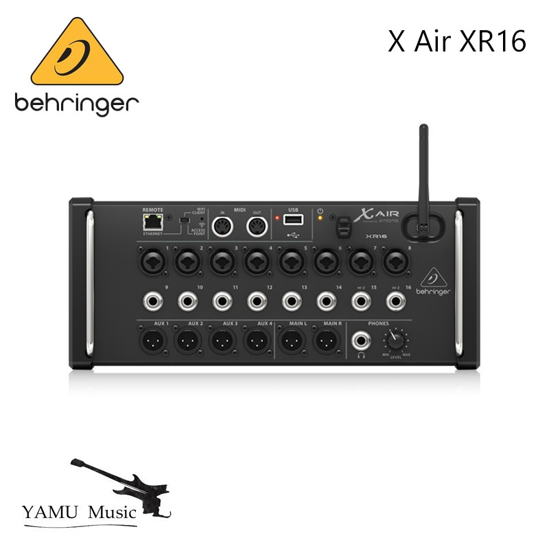 Behringer X Air XR16 16 Channel Digital Mixer พร้อม 8 โปรแกรม Midas Preamps 8 Line Inputs ...