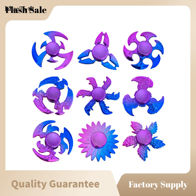 Lzbao76 Fidget Spinner ของเล่น Crank By Needle สังกะสีในสังกะสีแผ่น ...