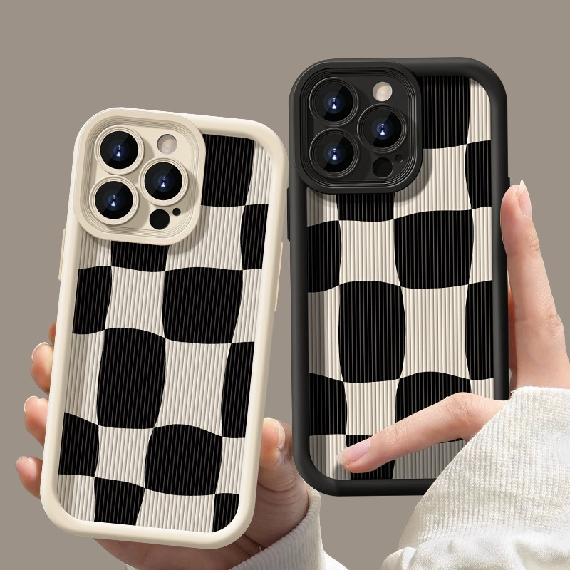 Putih Grid Ireng Lan White Softcase Realme C63 C53 C67 Note 20 30A 50A ...