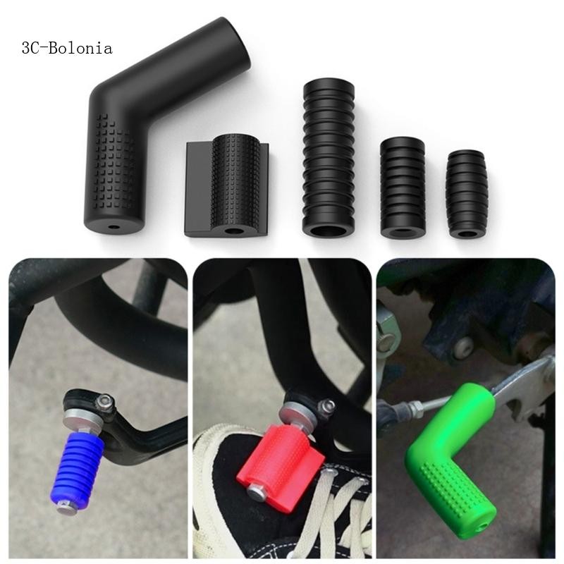 PC Universally รถจักรยานยนต์เกียร์ Shifter Shifter Lever Foot Pad ...