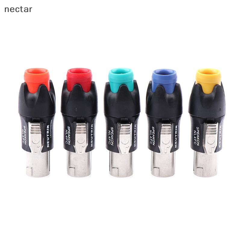 Tar โลหะ 4 พิน Ohmic Connector Professional Audio Plug Stage ลําโพงเล็ก ...