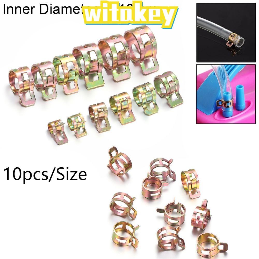Witakey 10 ชิ้น Fastener Hot 5-16 มม. แคลมป์หลอด | Shopee Thailand