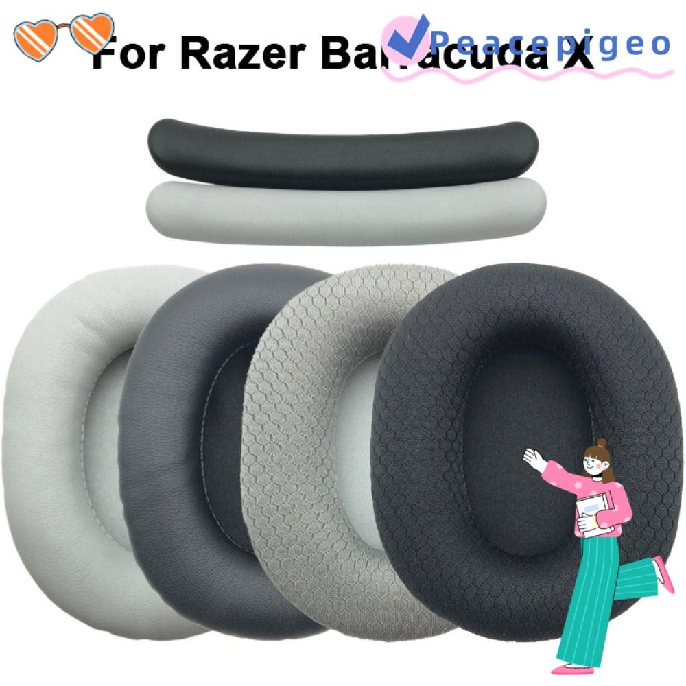 PEACEPIGEO 2 ชิ้นเปลี่ยนแผ่นรองหูฟัง, Earmuff Earpads แผ่นรองหูฟัง,อุปกรณ์เสริมชุดหูฟังฟองน้ํา ...