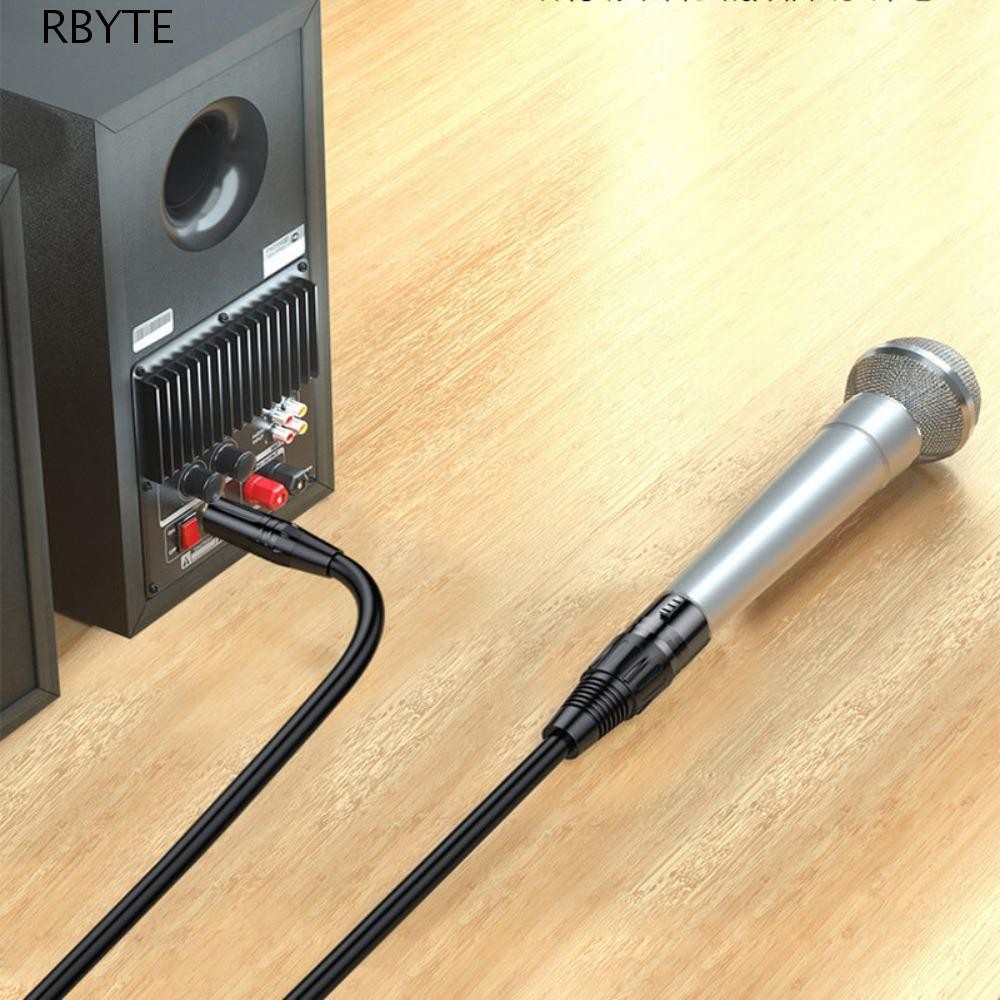RBYTE แจ็ค 6.5 Balanced ไมโครโฟนสาย, 6.5 มม.เสียง XLR สาย Aux, 6.35 ขนาดใหญ่สาม Core Mame To ...