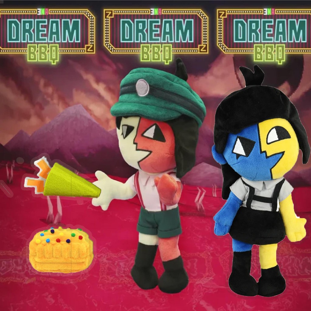 ENA Dream BBQ Talking Plush เกมอุปกรณ์ต่อพ่วงตุ๊กตา ENA ของเล่นตุ๊กตา Dream BBQ BBQ ENA ตุ๊กตา ...