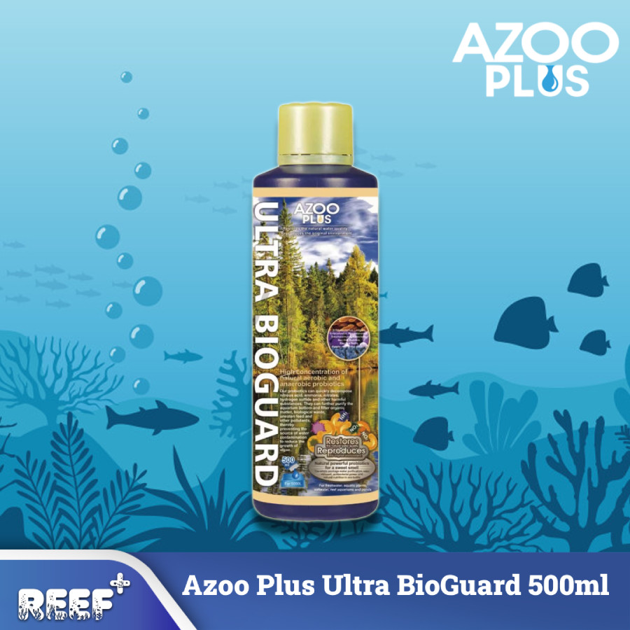 Azoo Plus Ultra BioGuard Marine Aquarium และแบคทีเรียเริ่มต้นตู้ปลาน้ํา ...