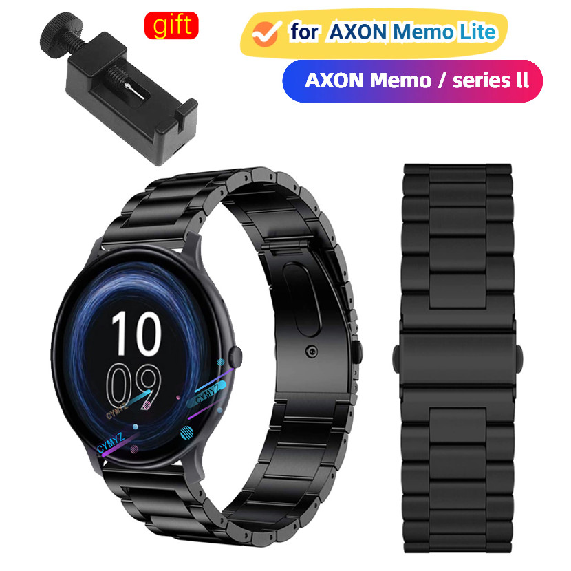 สาย AXON Memo Lite สายโลหะสําหรับสาย AXON Memo series ll สายรัดข้อมือกีฬา | Shopee Thailand