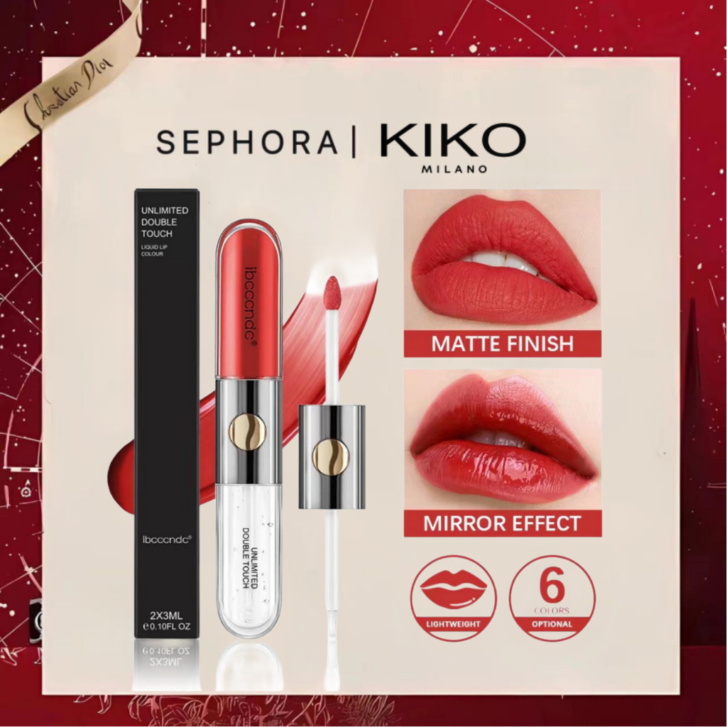 KIKO MILANO Unlimited Double Touch อันลิมิเต็ด ดับเบิ้ล ทัชลิปทินต์ ...
