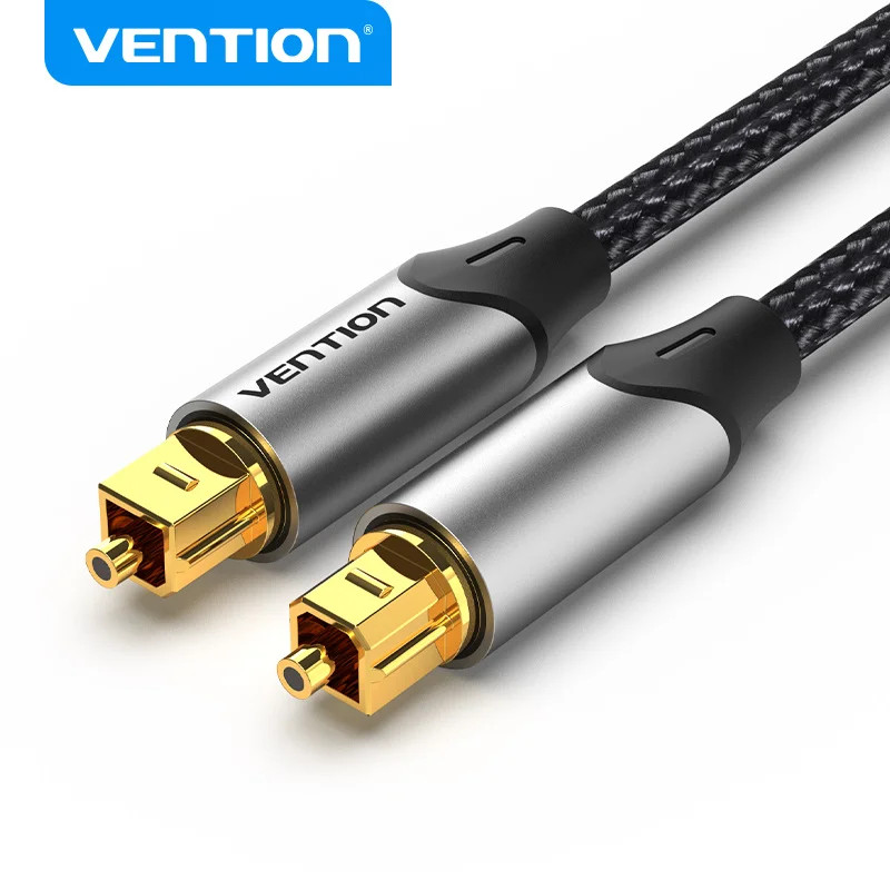 Vention สายสัญญาณเสียงออปติคัลแบบดิจิตอล Toslink SPDIF สายโคแอกเชียล 1 ...