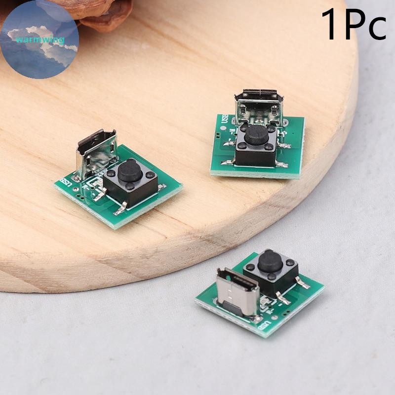 Warmwing Strong Light ไฟฉายอุปกรณ์เสริม Android ชาร์จพอร์ตสวิทช์สัมผัสฟังก์ชั่น DIY โมดูลบอร์ด ...