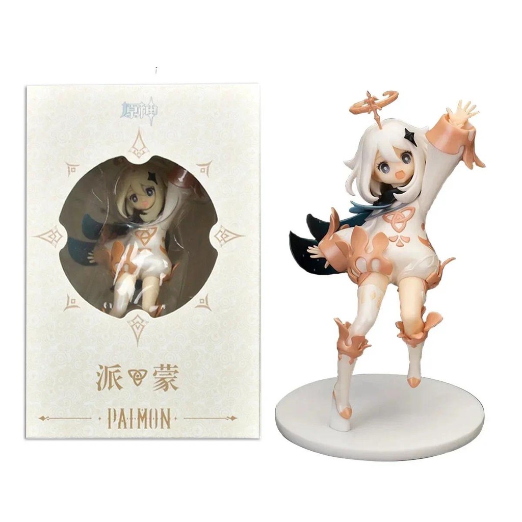 Genshin Impact Paimon Klee อะนิเมะรูป 14 ซม.PVC Action Figurine ...