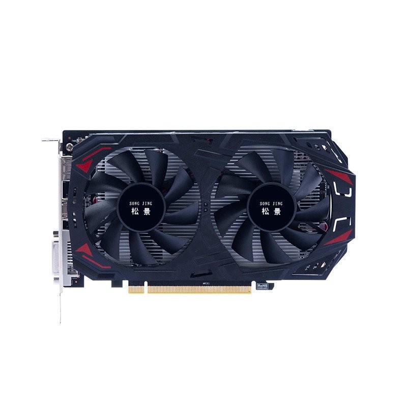 แบรนด์ใหม่ การ์ดกราฟิก Songjing RX580 8G สำหรับคอมพิวเตอร์เดสก์ท็อป AMD ...