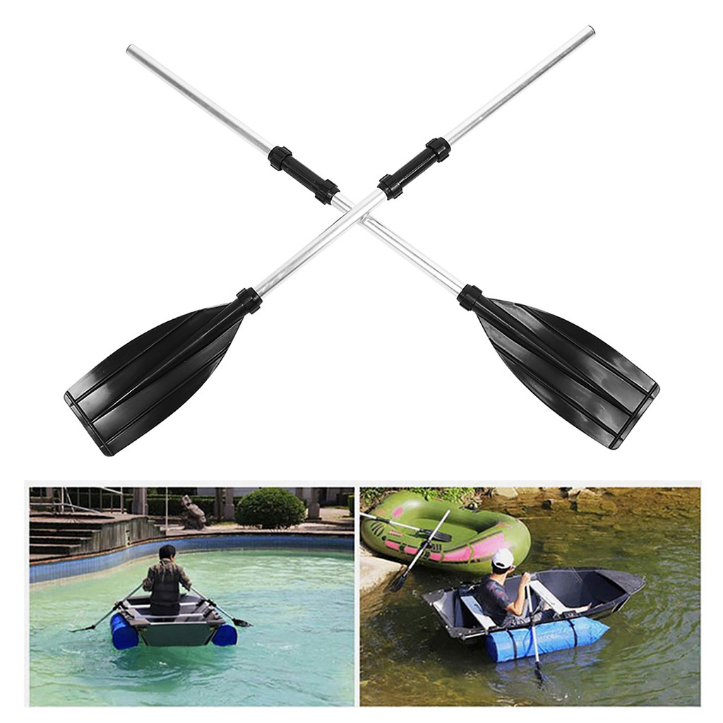 [kats] 125 ซม./49.2in ที่ถอดออกได้ Afloat Oars อลูมิเนียมพาย Dual End แบบพกพาสําหรับเรือ Kayak ...