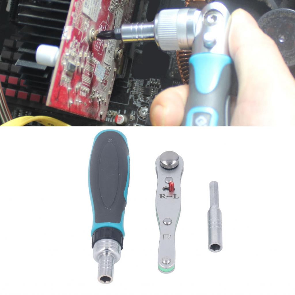 Ratchet ไขควงชุดชุดแม่เหล็ก Ratcheting Multi Function 34pcs rotatable ...